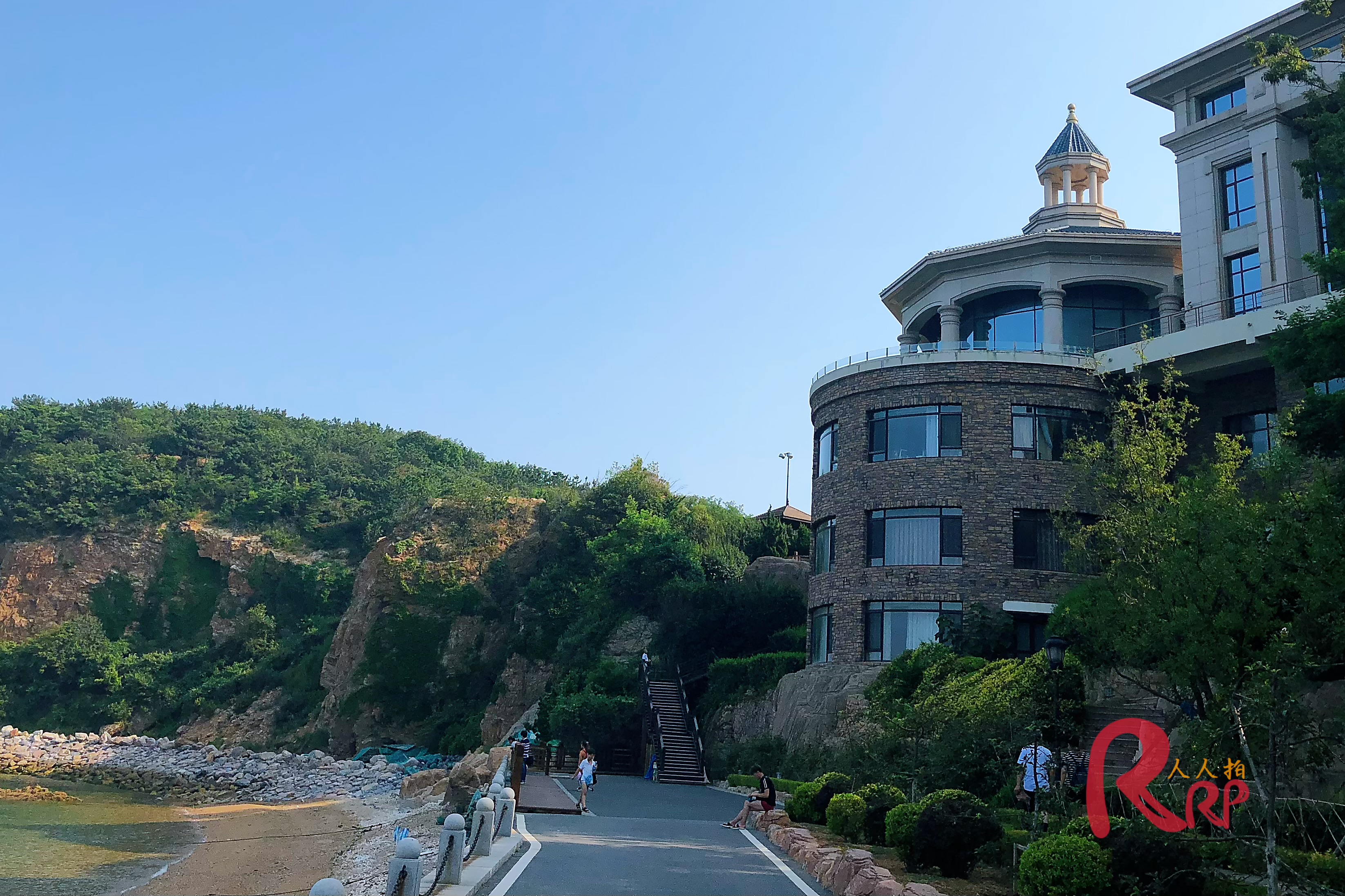 Global Tourism Culture (Dalian Bangchui Island): Long winds break the ...