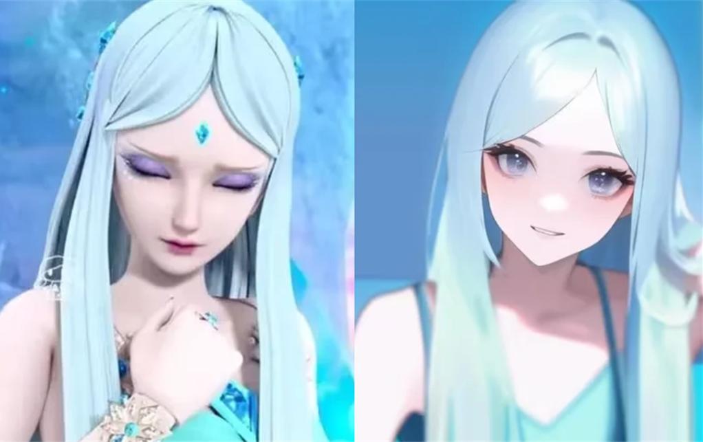 When Ye Luoli turned into a manga version, Princess Love turned into a ...