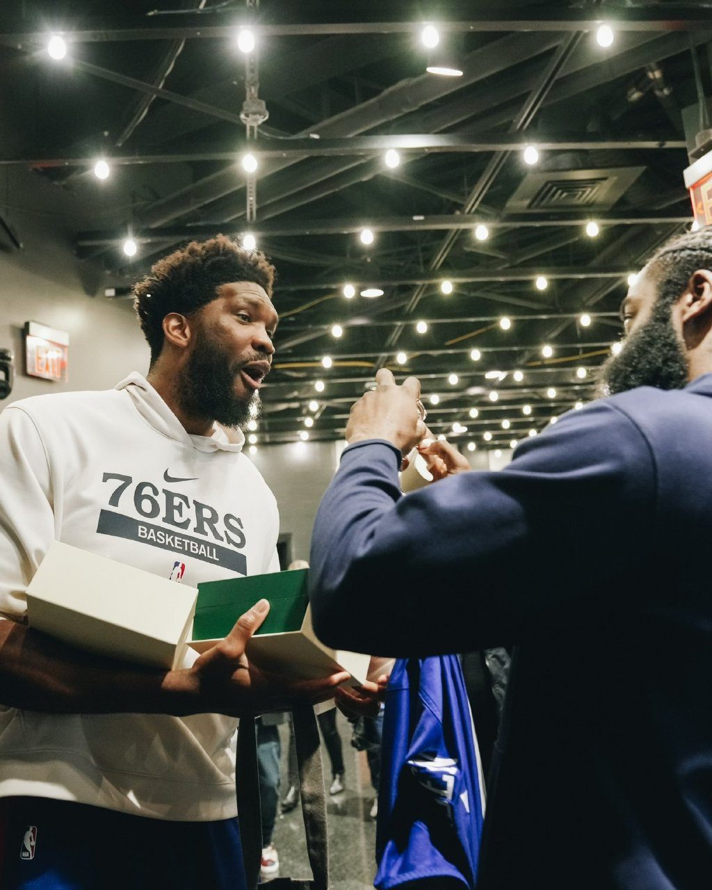 Brother! Harden sent Embiid a Rolex to congratulate him on winning the ...