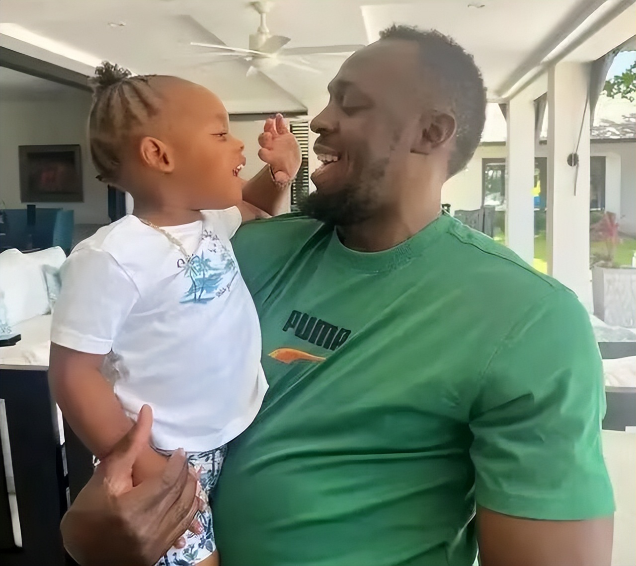 The 37-year-old Bolt's recent situation was exposed: his abdominal ...