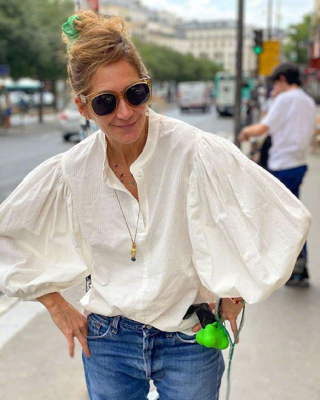 When I am old, I also want to learn how to dress with this "French ...