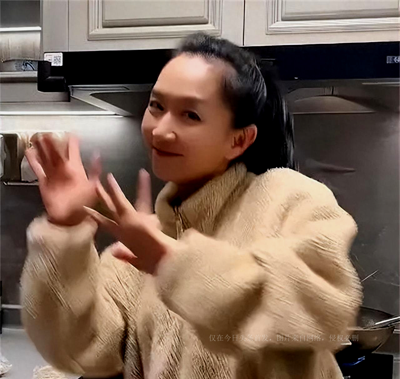 Wang Fang is very low-key. Her husband's identity is still very ...