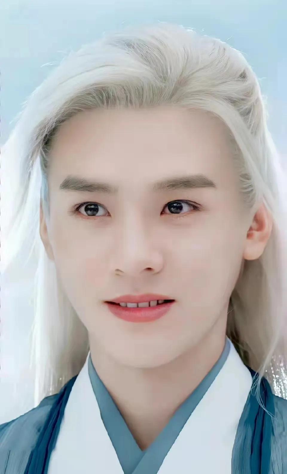 "Ren Jialun/Gong Jun/Liu Xueyi" The white-haired look of the costume ...