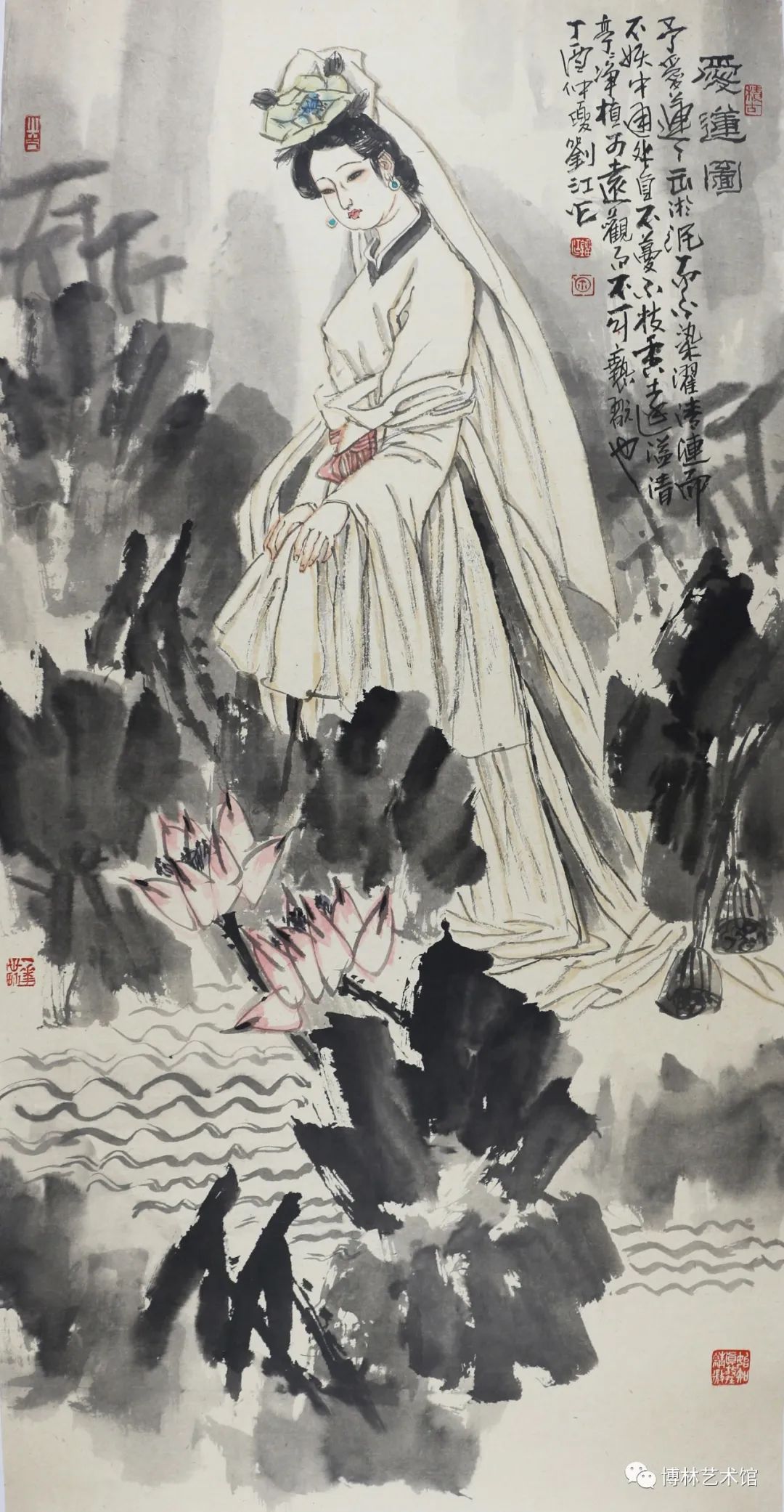 Image modeling and pen-and-ink emotion——Liu Jiang's freehand figure ...