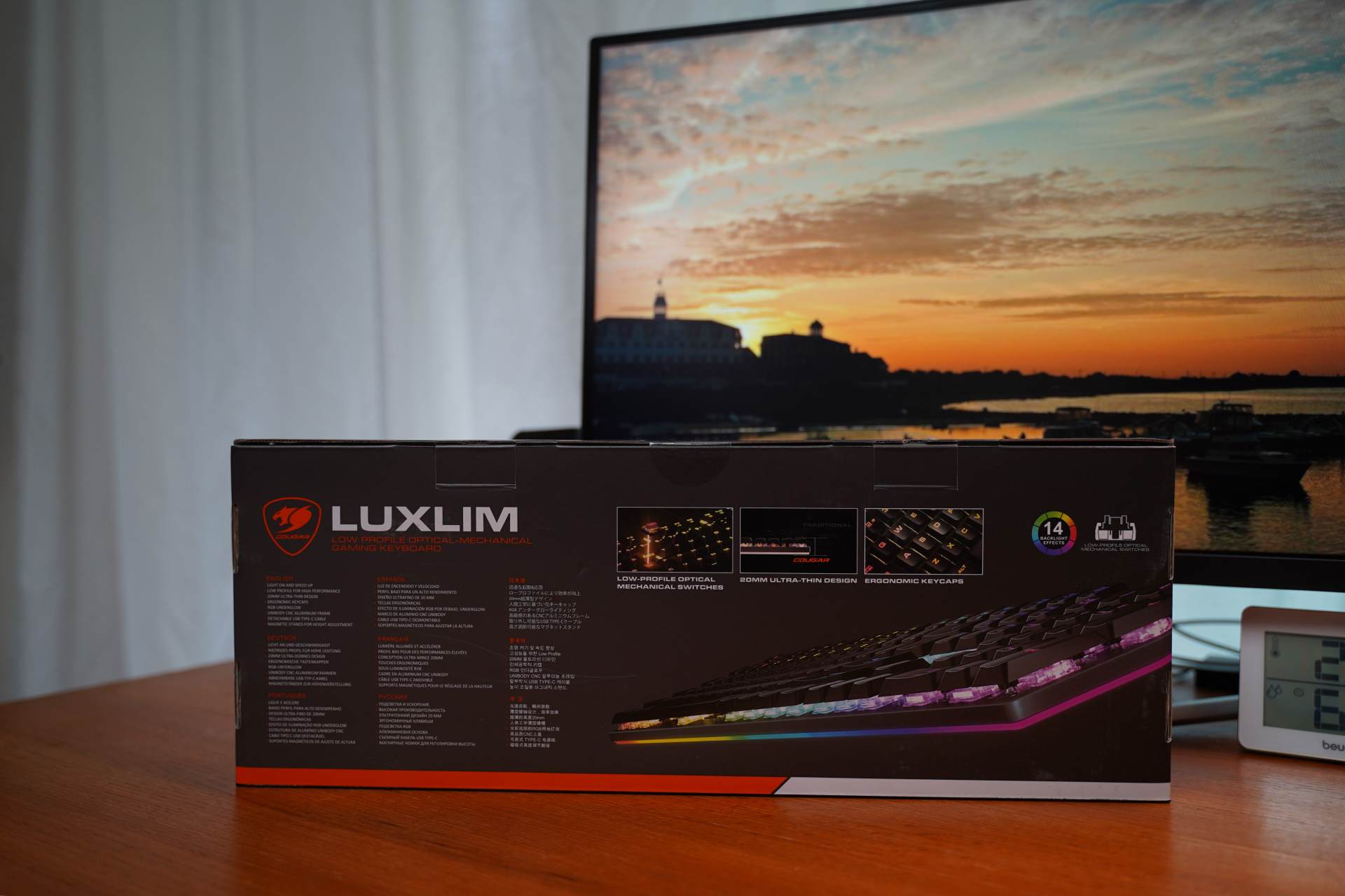 2CM's blade warrior, Gujia blade LUXLIM mechanical keyboard to start - iNEWS