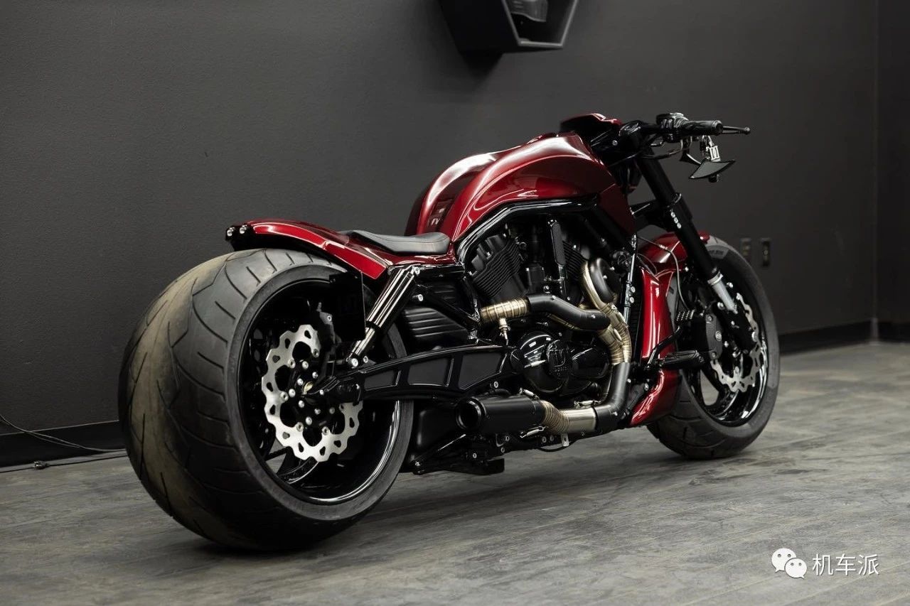 Red Ruby Harley Muscle ROD Wolverine Conversion Appreciation - iNEWS