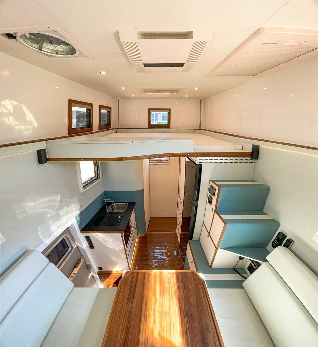 The German MAN commander off-road RV has outstanding performance in off ...