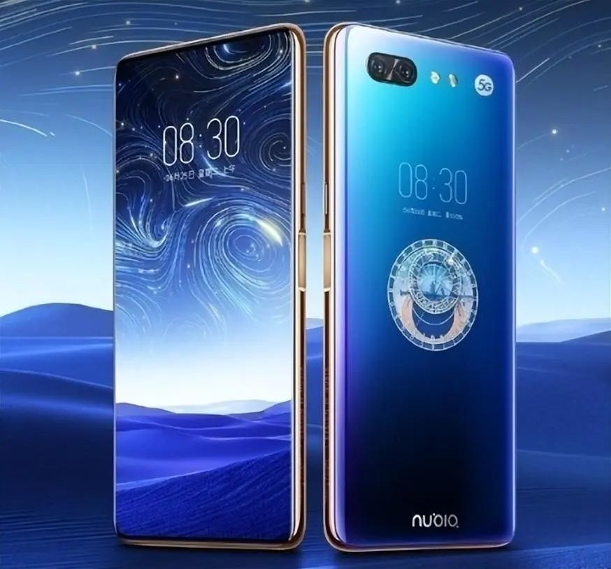 Many people have never seen the "double-sided screen" mobile phone ...