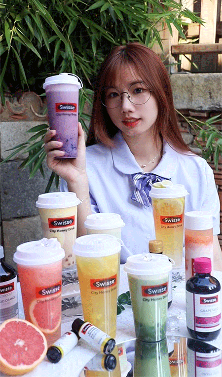 Who says milk tea is not healthy!In Jinjiang, I was approached 10 times ...