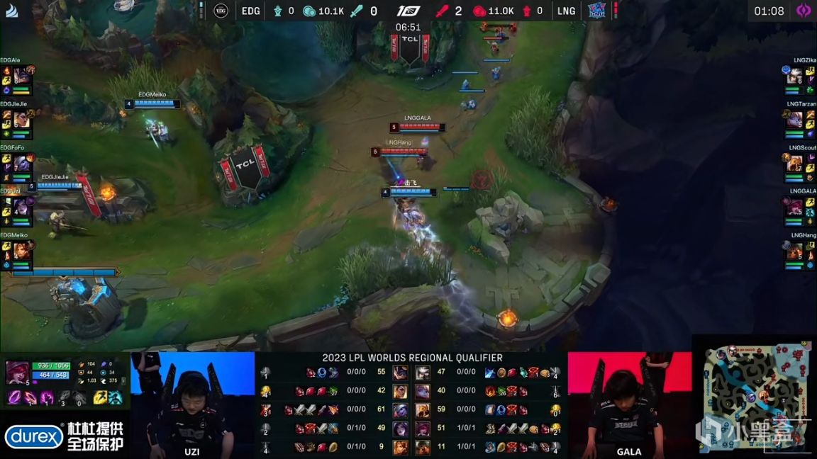 LPL bubbling match: Gala super god beat Uzi! LNG 3-1 EDG! - iMedia