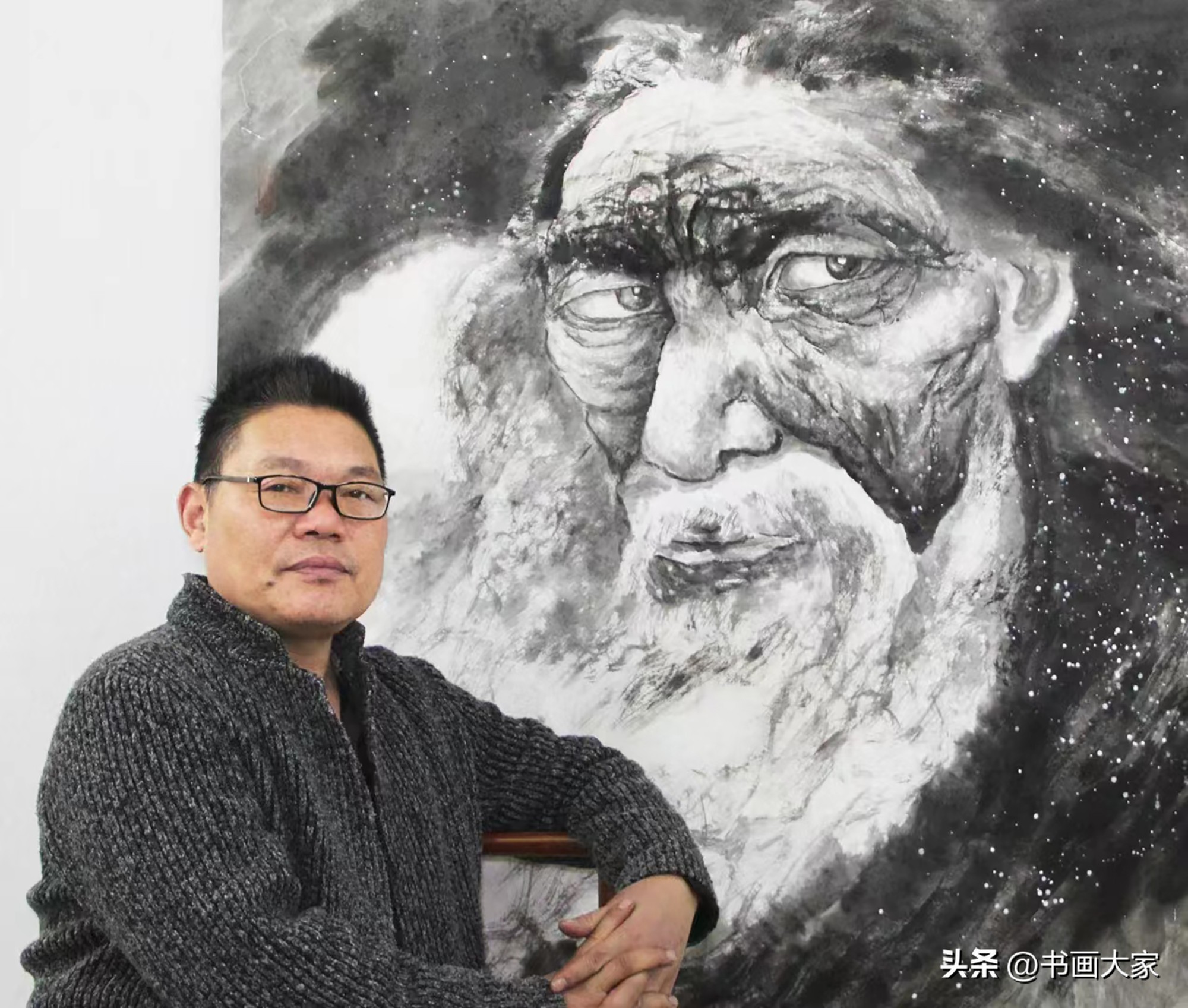 "Painter Lu Jianmin" every ink stroke is an independent life, and the ...