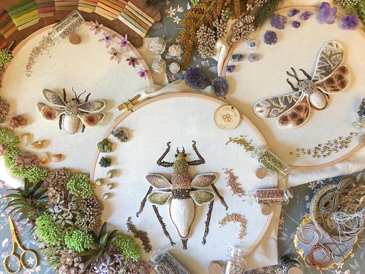 Exquisite handicraft, showing the smart world of insects - iMedia