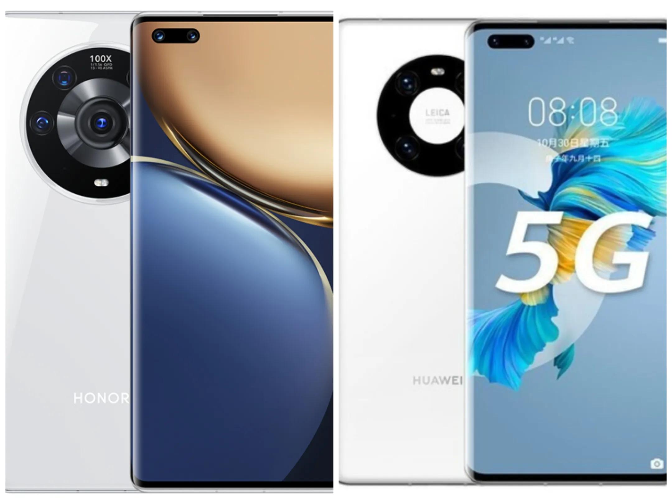 The design of Honor's high-end phones is the "shadow" of Huawei's high ...