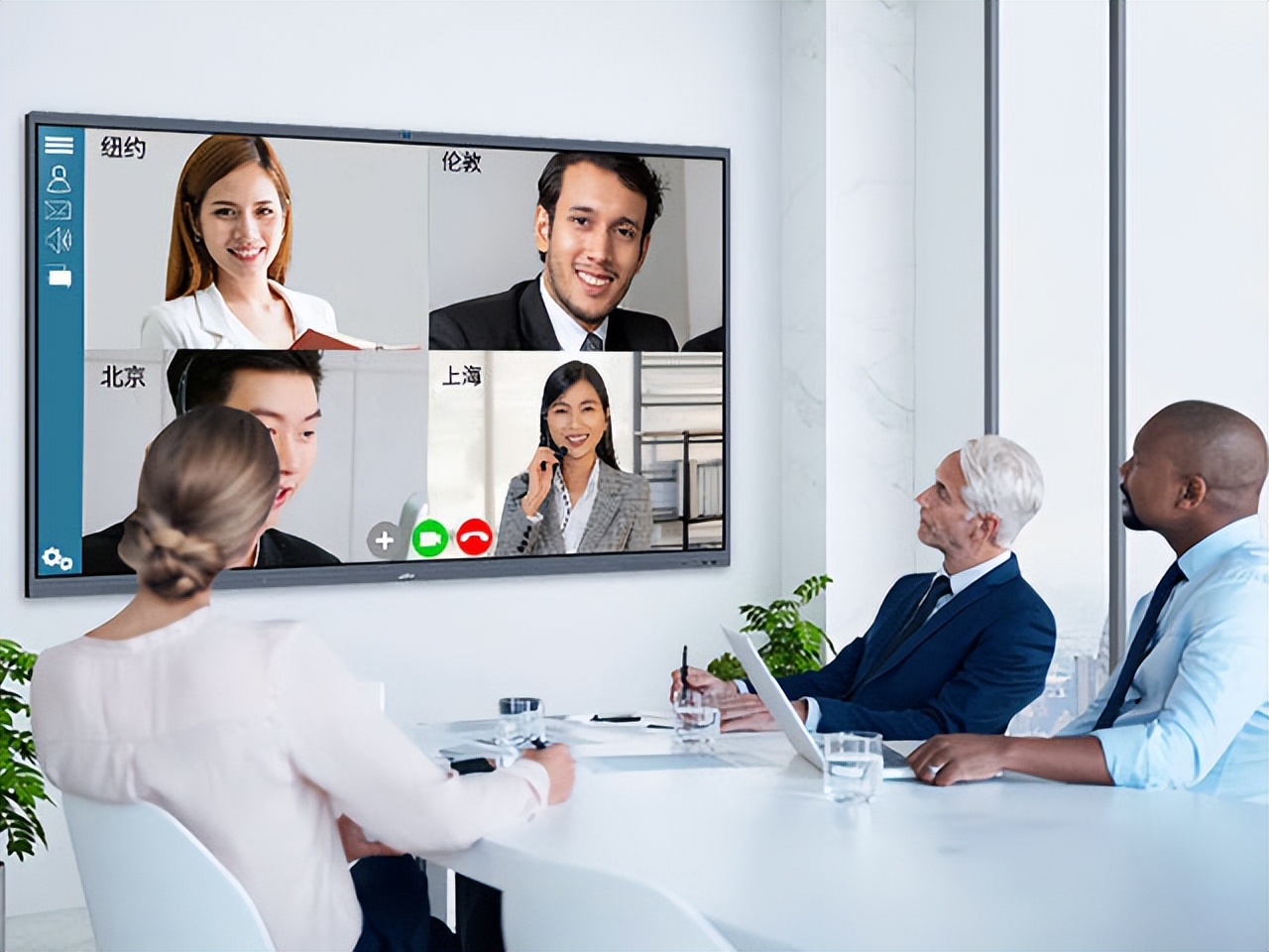 Polydun smart conference tablet wireless screen sharing device, easy to ...