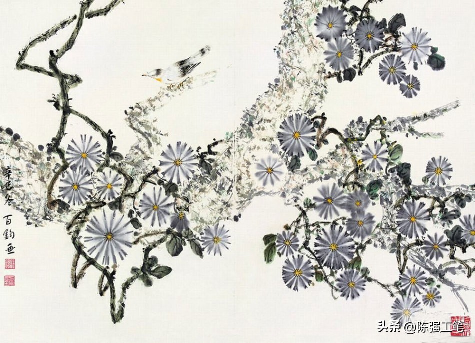 Su Baijun: Use brushes to show the beauty of nature and the rhythm of ...