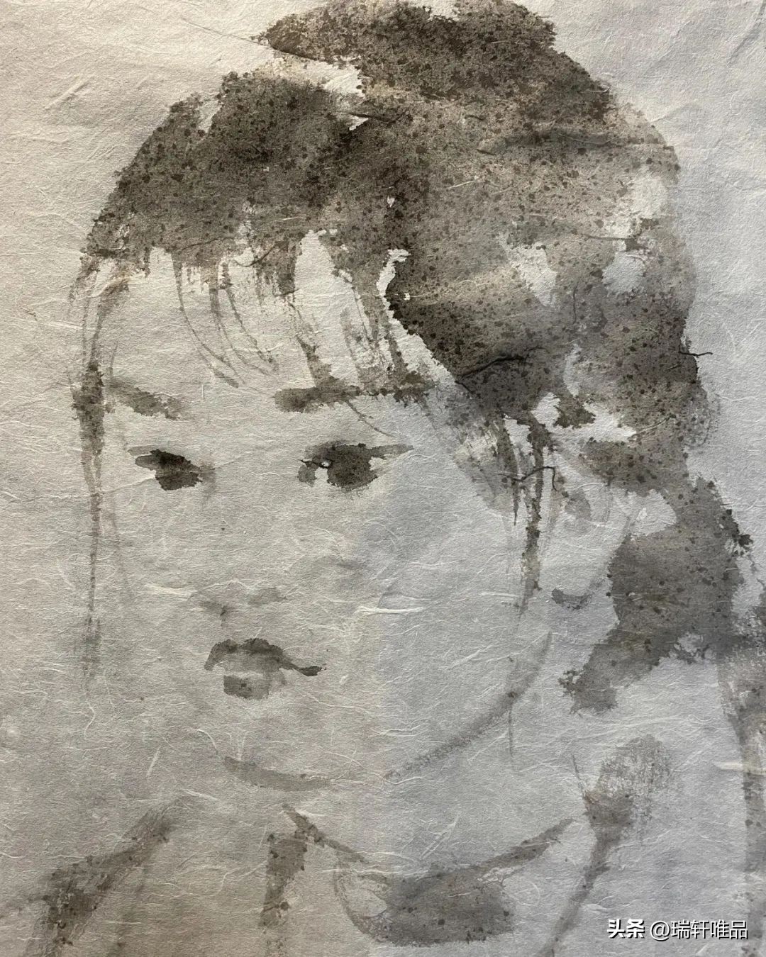 Pan Wenxun: Ink portrait painting - iNEWS