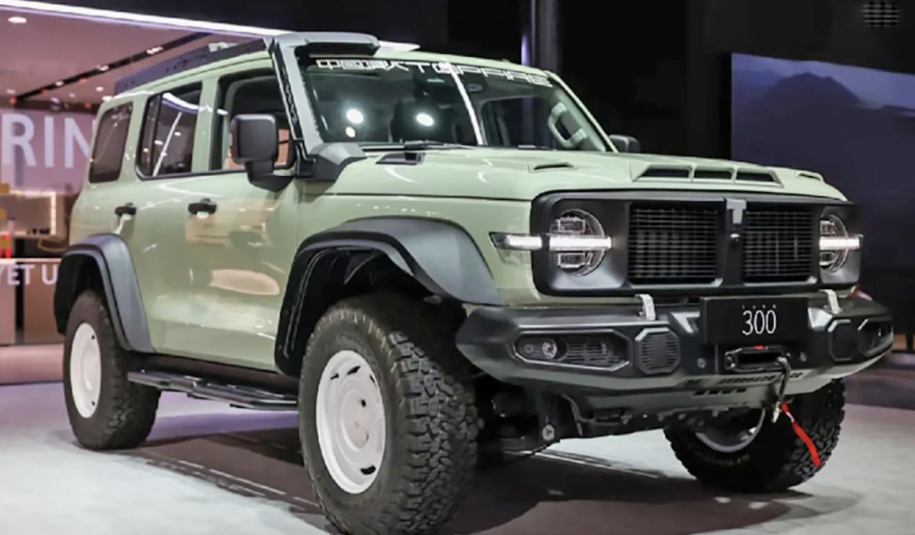 Tank 300 has added a new model, adding wading hose, stronger ...