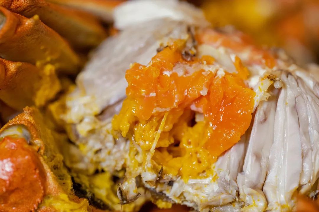 The hairy crabs are the most yellow, and the peak of the oil spill is ...