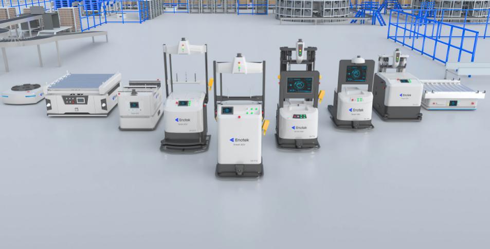 The perfect integration of Enotek intelligent AGV and efficient ...
