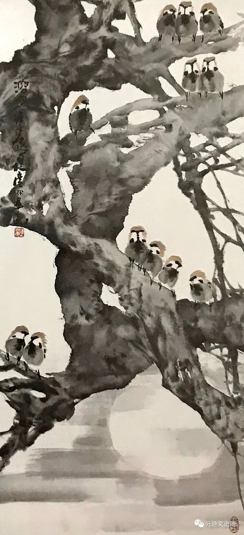 Pang Taisong Chinese Painting Works - Color and Ink Landscape Painting ...