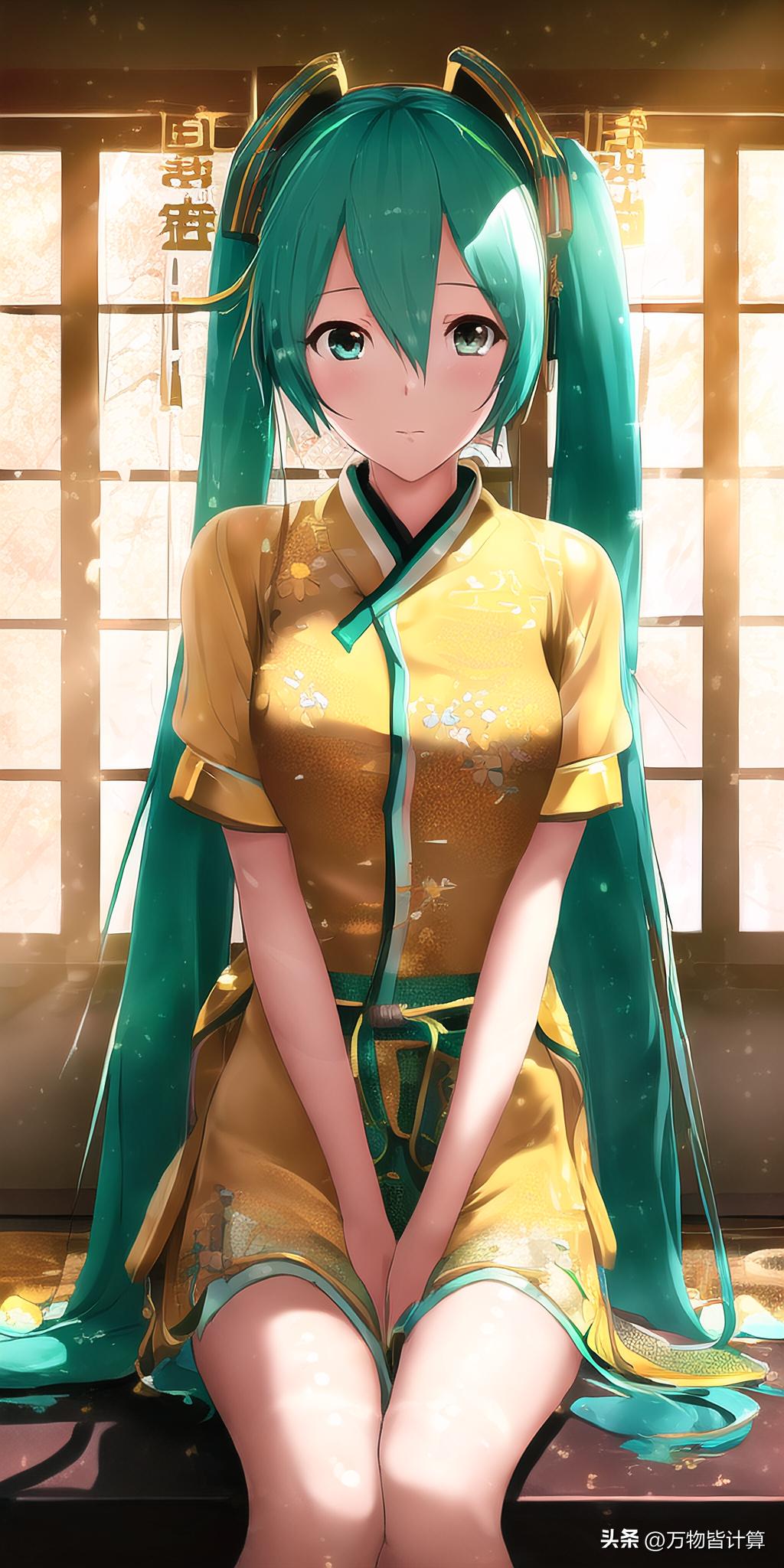 Golden Hanfu, Hatsune Miku, poetry - iNEWS