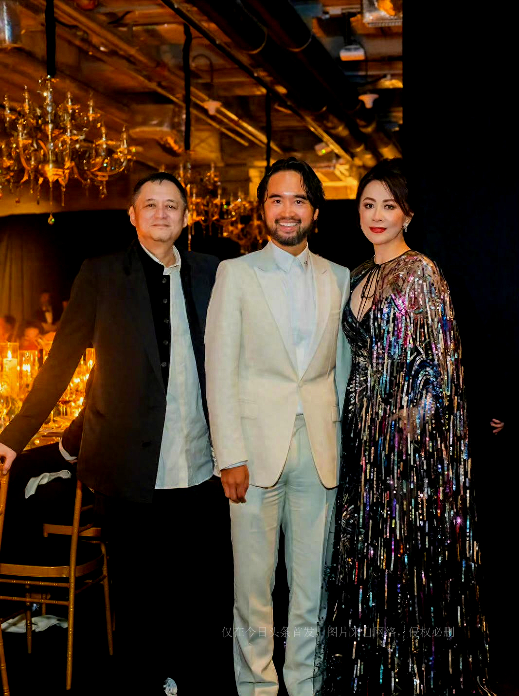 Li Ka-shing's confidant Zhou Kaixuan rarely attended the party, and his ...