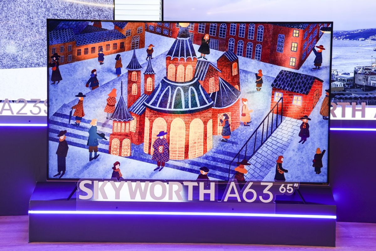 Palace-level high brush!Skyworth 288Hz Flagship MiniLED TV A63 Double Eleven and Light Comes - iNEWS