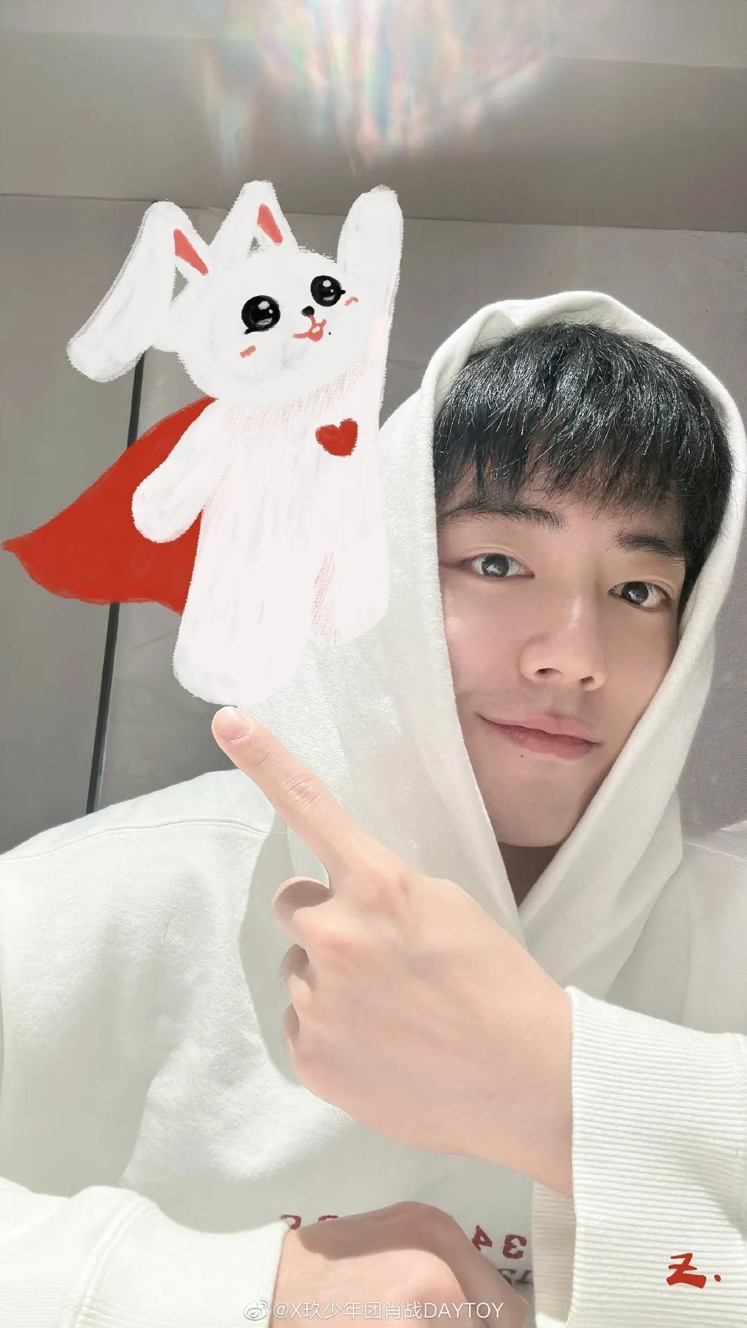 Xiao Zhan, your paintings are so cute, no matter how you look at them ...