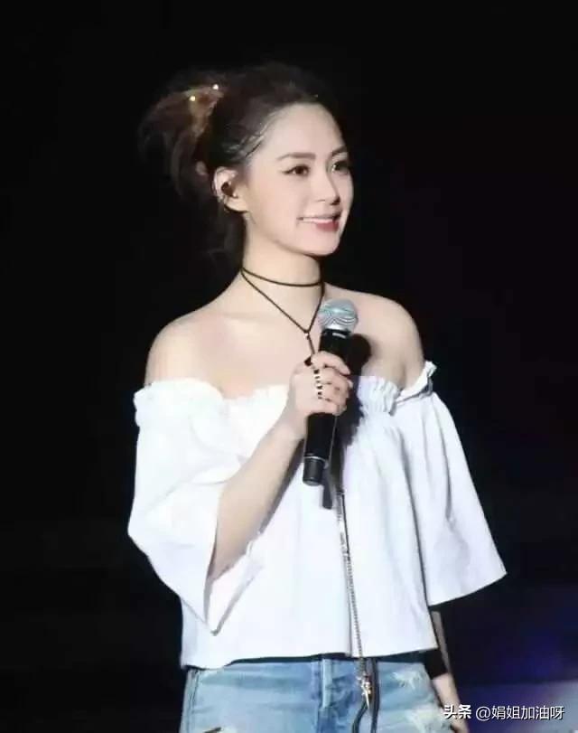 Share pictures, beautiful photo of temperament goddess Zhong Xintong ...