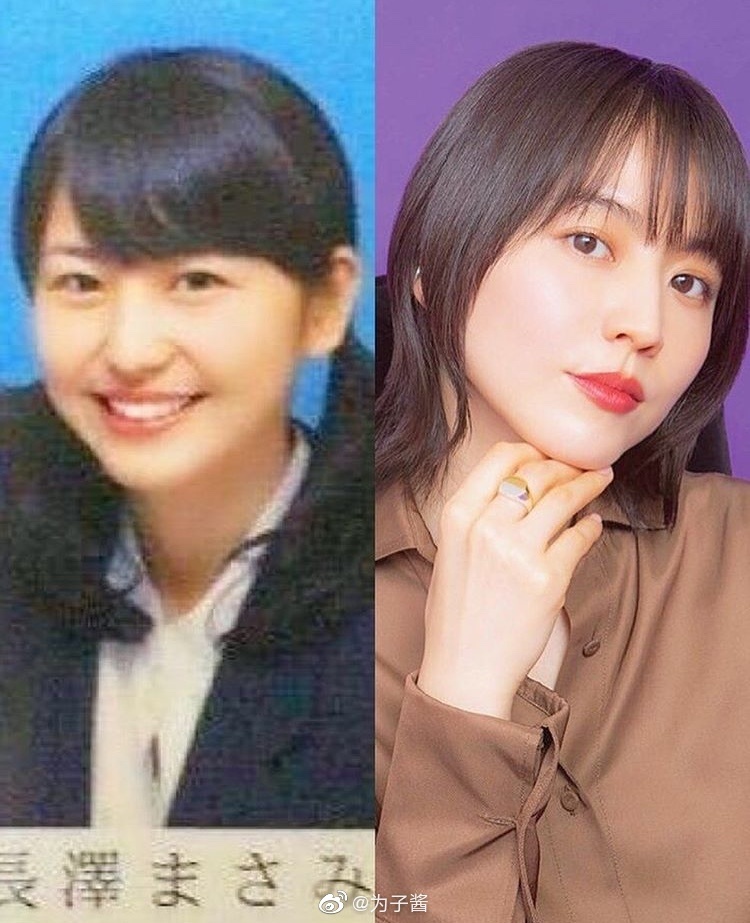 Comparison of new and old appearance of Japanese actress - iNEWS