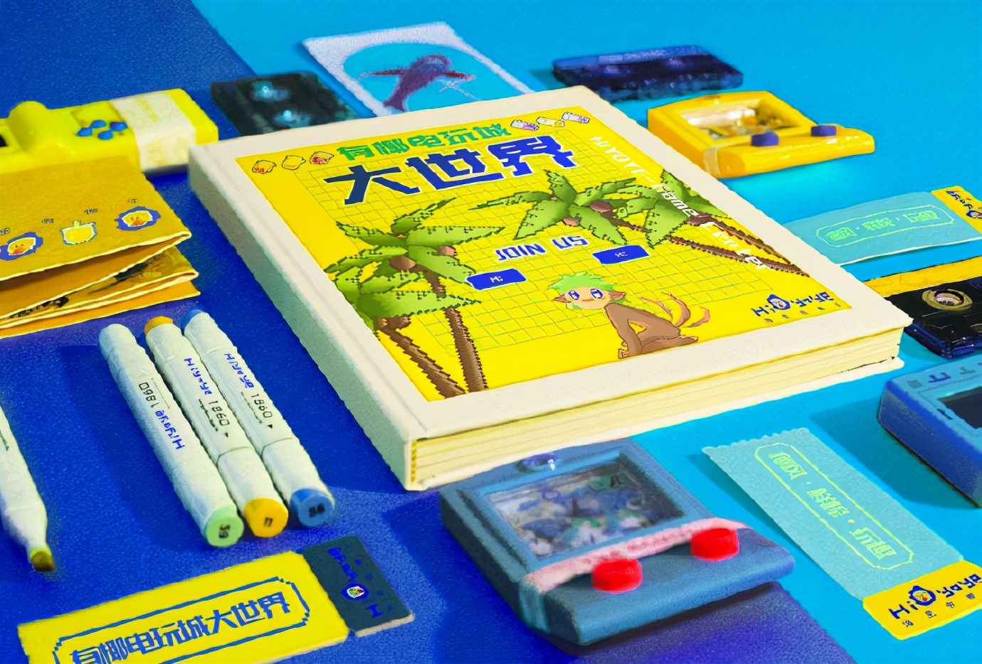 packaging design, pixel art - iNEWS