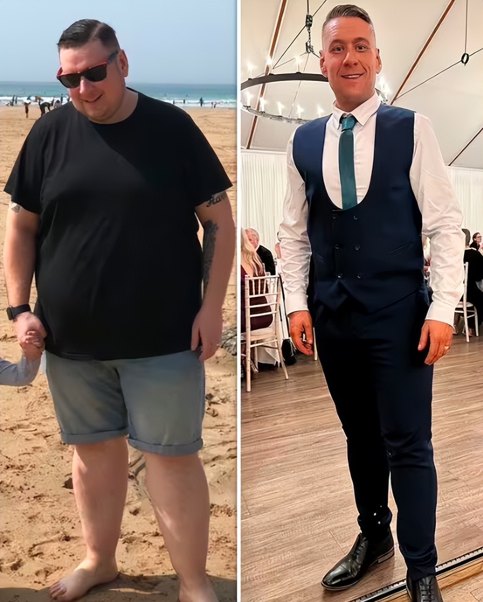 British man loses 177 pounds only because his son asked him if he would ...