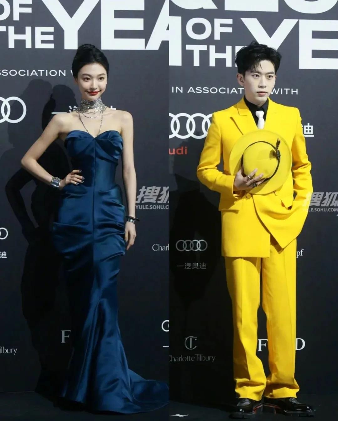 Did Yi Mengling on the red carpet win?Tian Xiwei looks like a pregnant ...