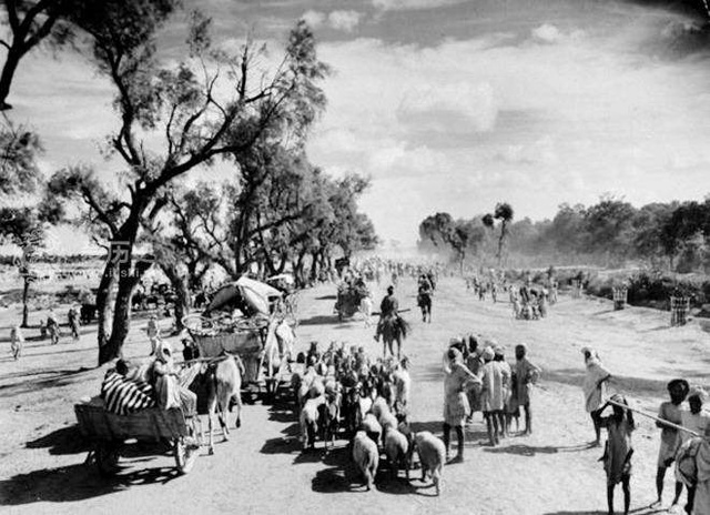 The genocide triggered by the partition of India and Pakistan, a period ...