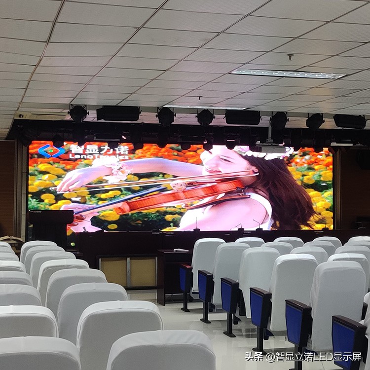 What is the price of the LED display in the lecture hall? how much is ...