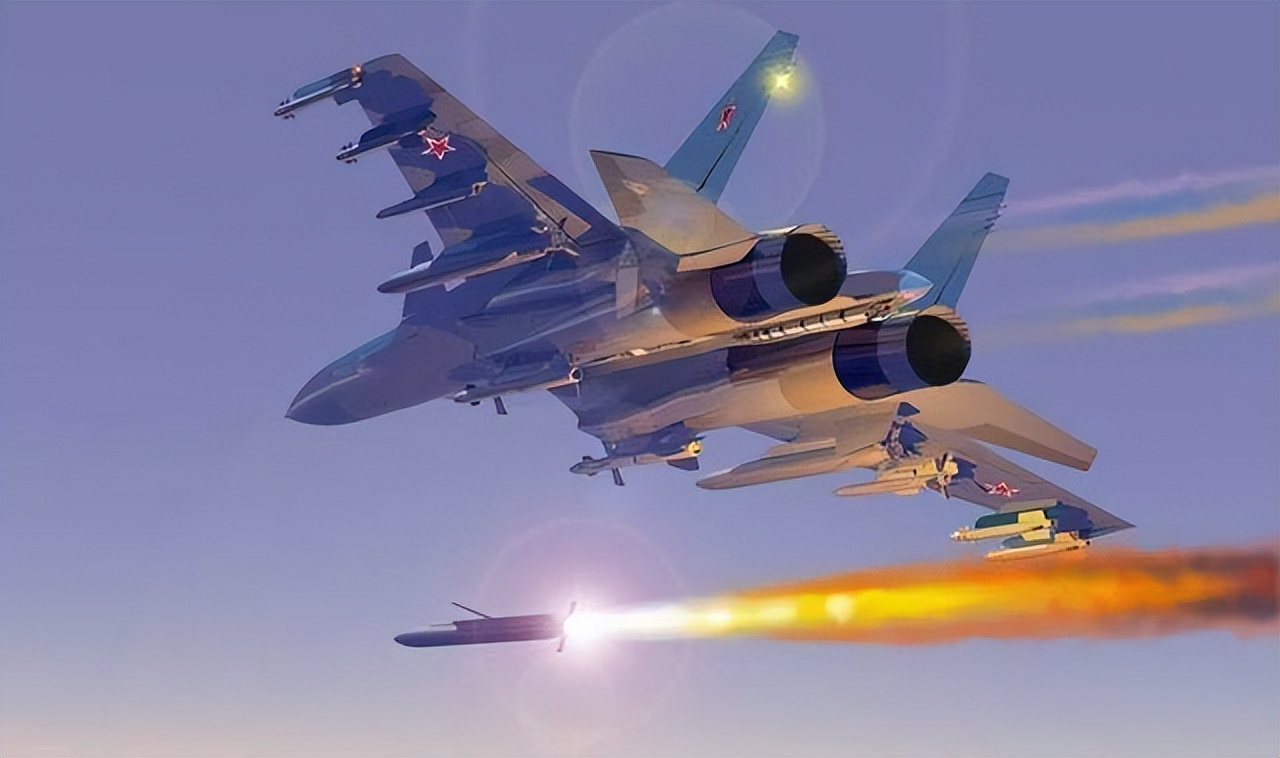 The Russian R37 air-to-air missile, with a maximum speed of up to Mach ...