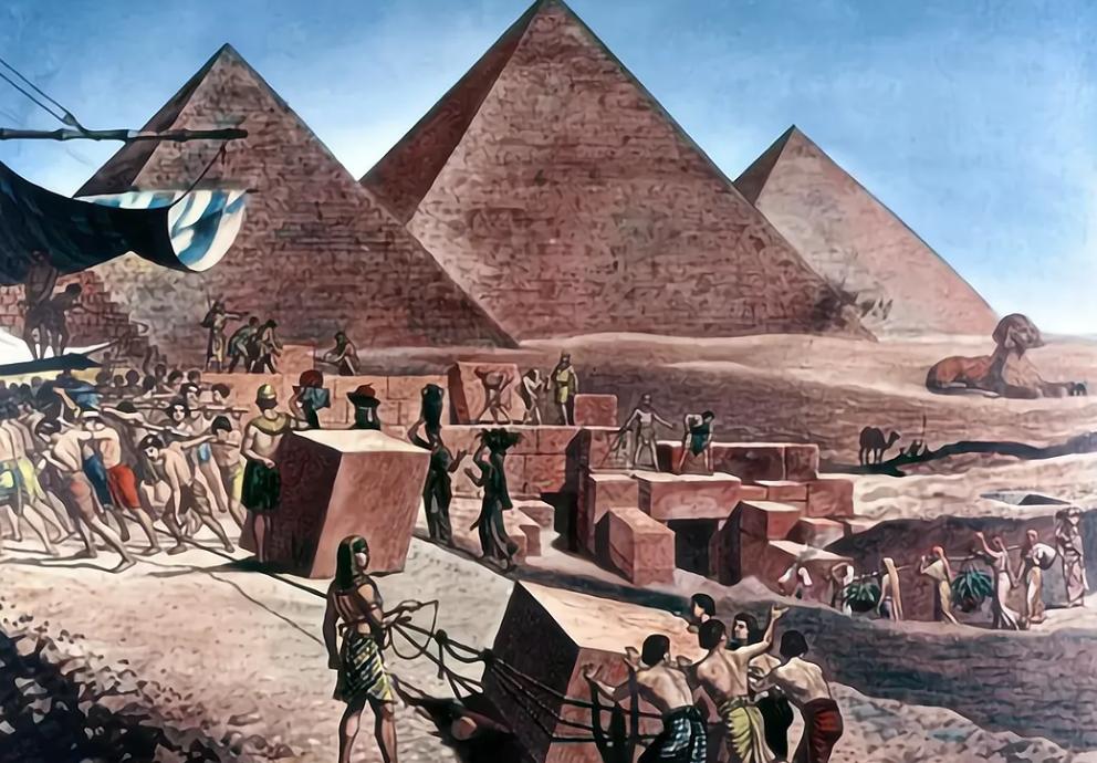 3200 years ago, when the Egyptians were building the pyramids, what ...