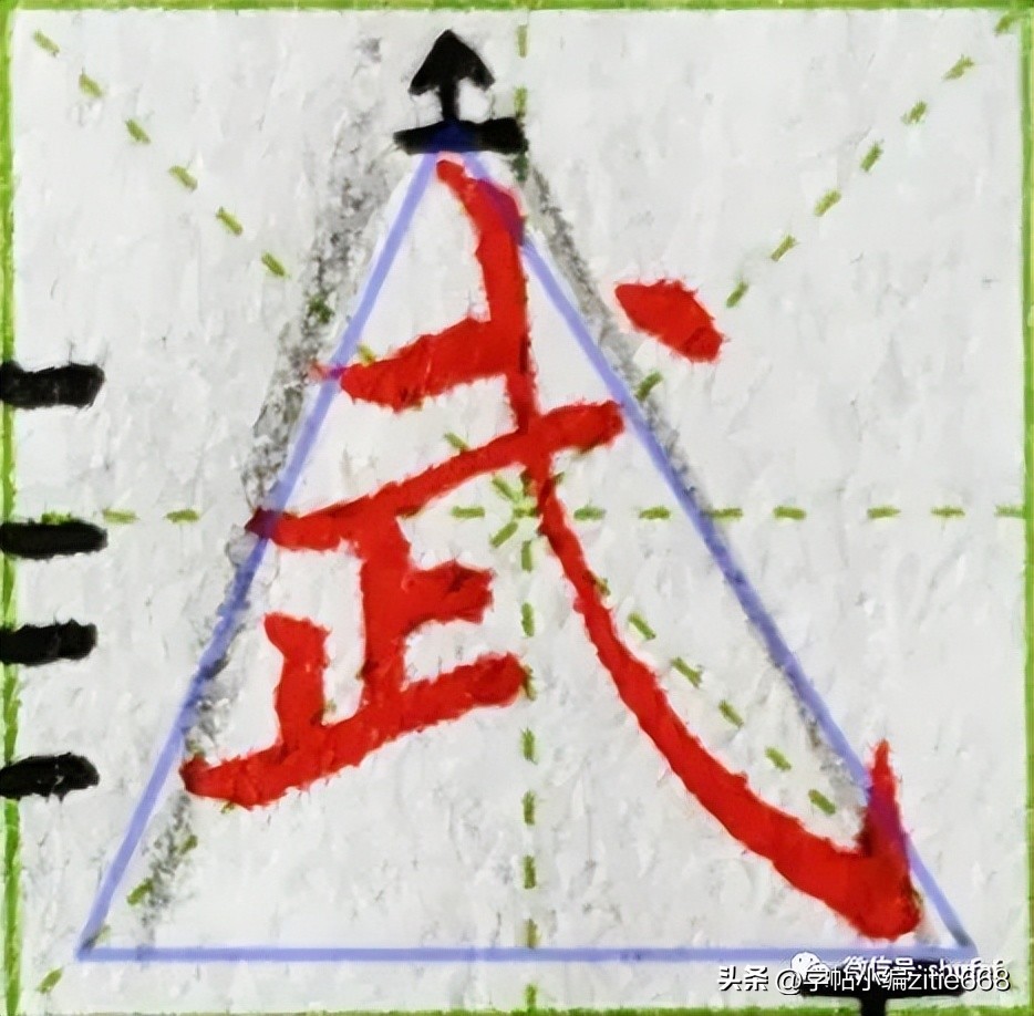 Explosive hard pen calligraphy Master the shape of characters, write ...