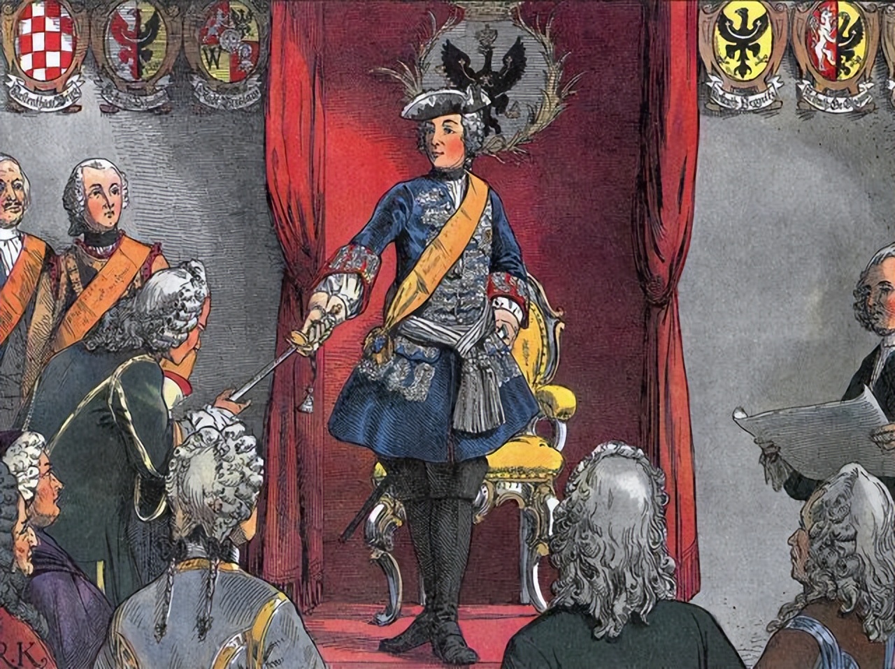 What historical turning point did Prussian king Frederick the Great ...
