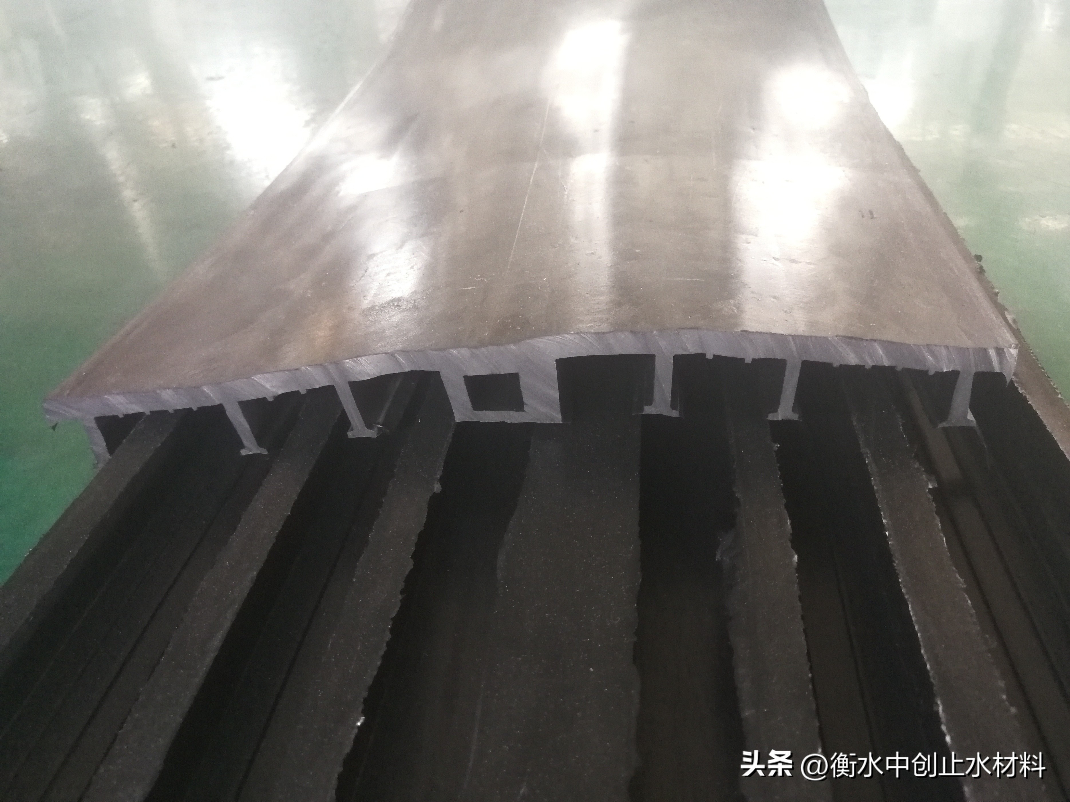 Two methods of installing externally attached waterstops on the ...