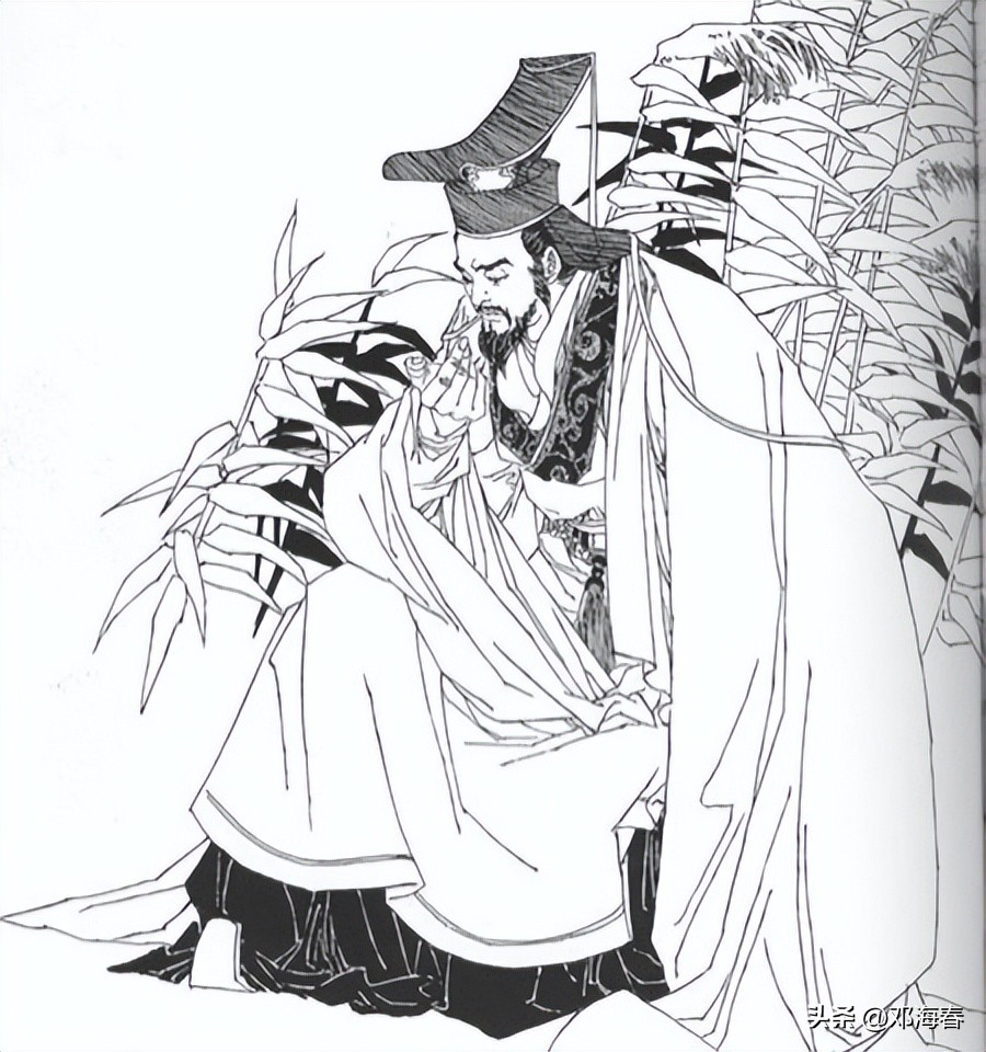 Hu Yan, one of the five friends of Jin Wengong, the chief counselor ...