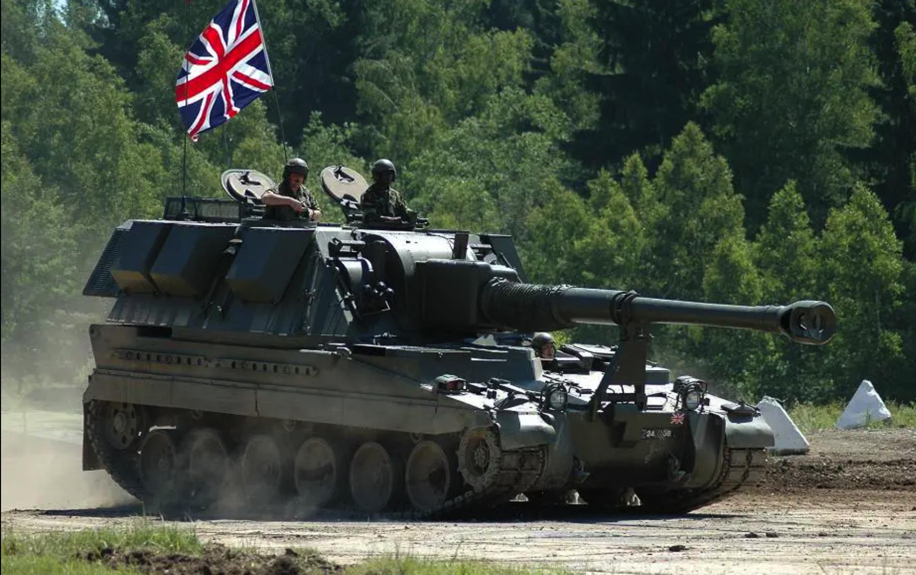 British Longevity Iron Armor - AS90 155mm self-propelled howitzer - iMedia