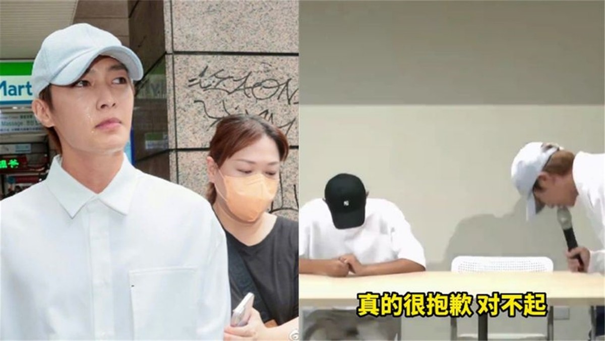 Aaron Yan suddenly appeared at the press conference, pay attention to ...