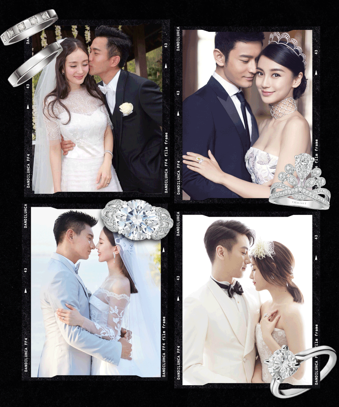 "Yang Mi" Liu Shishi, Michelle Chen, Jay Chou, Ruby Lin and other celebrities get married, what ...