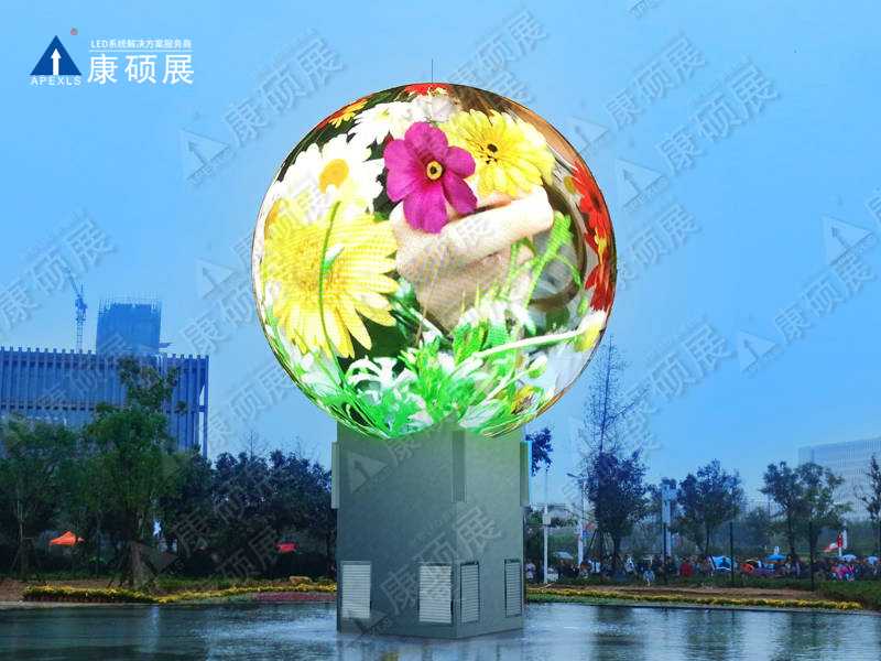 These 5 cases of large-scale LED spherical screens beyond the industry ...