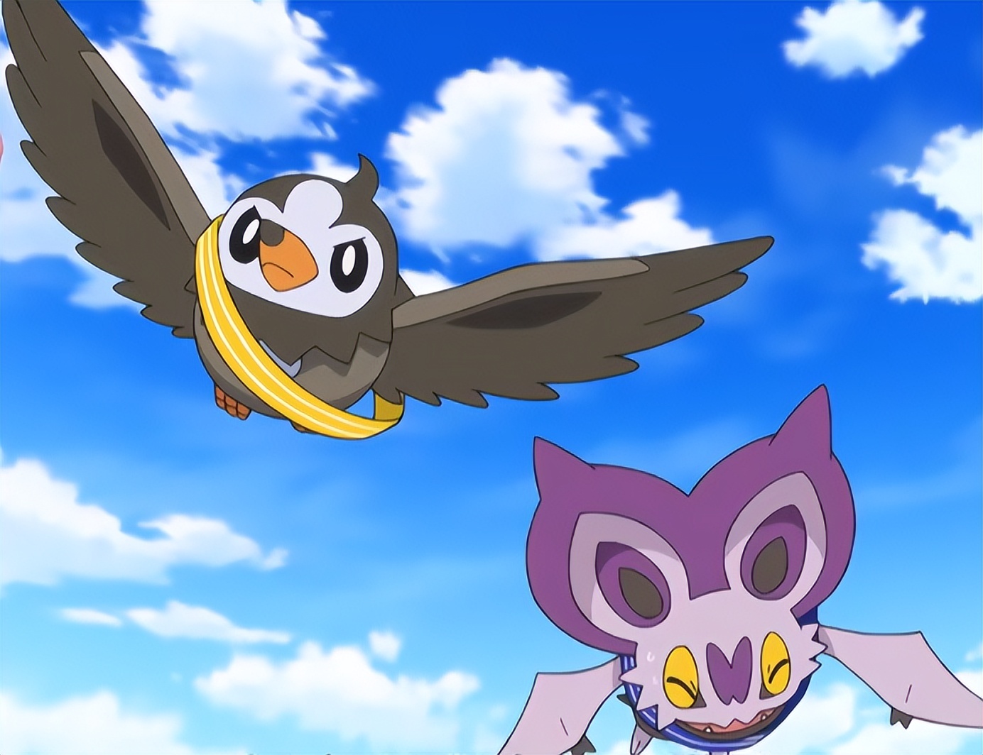 [Pokémon] In the air relay competition in the Carlos area, the humming ...