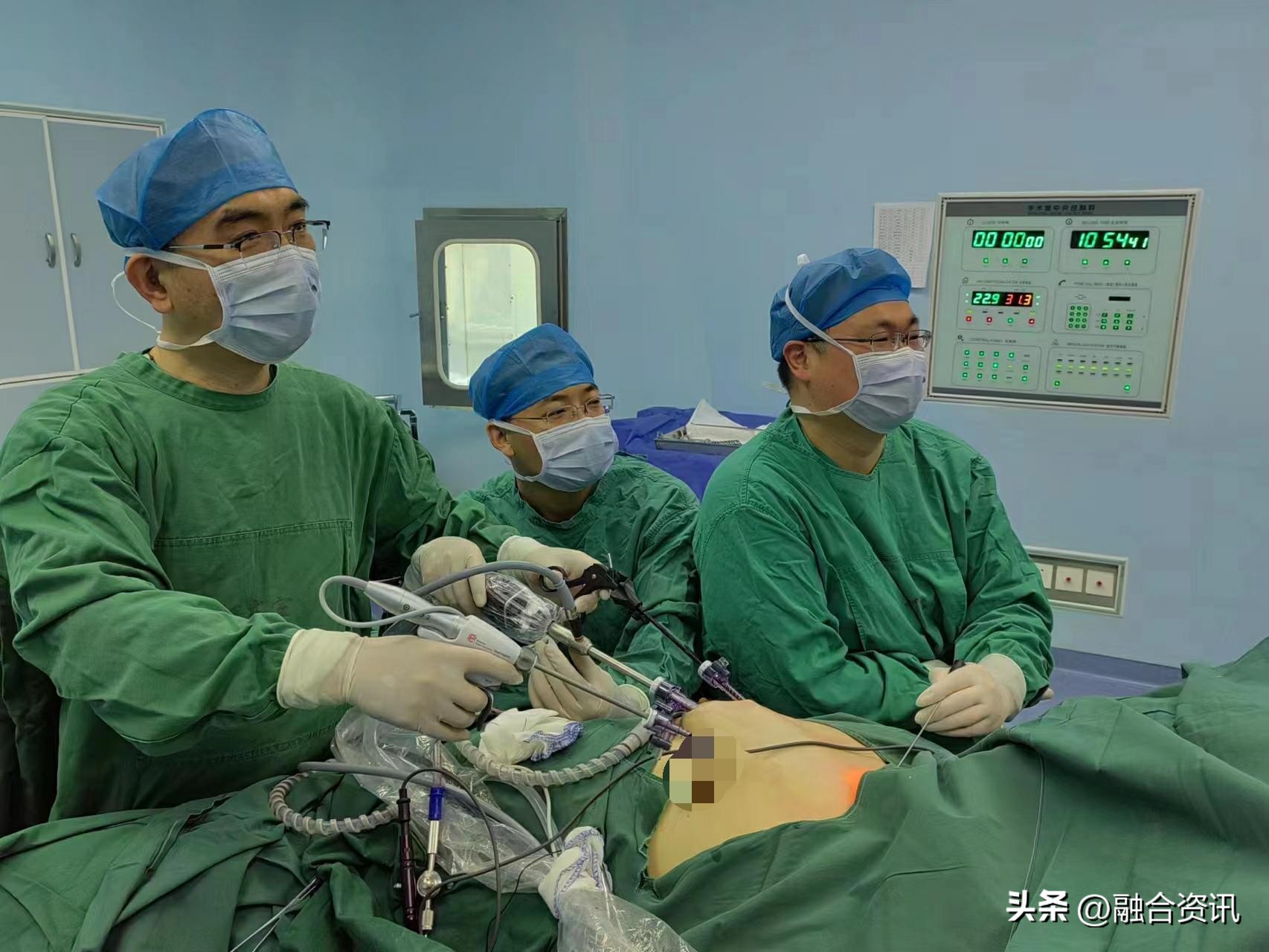 The knife passes without a trace, protecting the patient's perfect ...