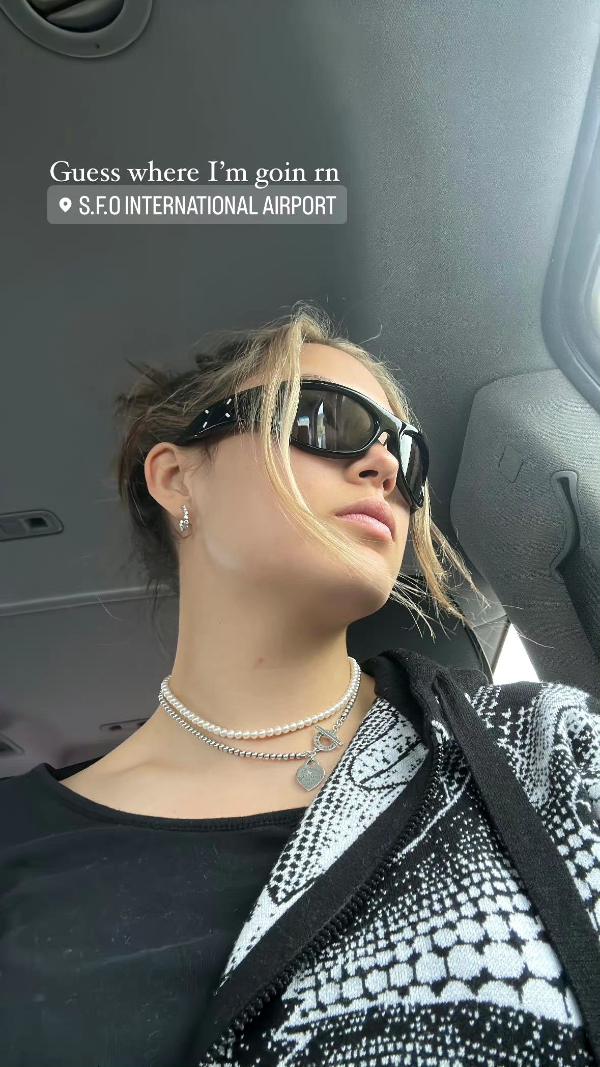 Gu Ailing returned to China with a high profile! As soon as I landed in ...