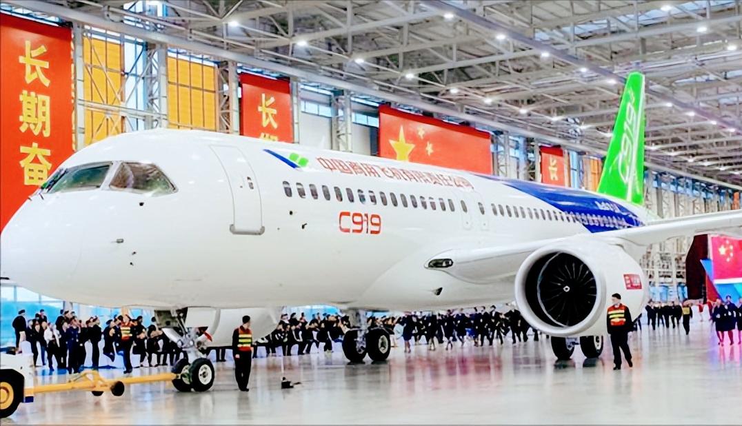 The second mass-produced C919 leaves the factory, and the spring of ...