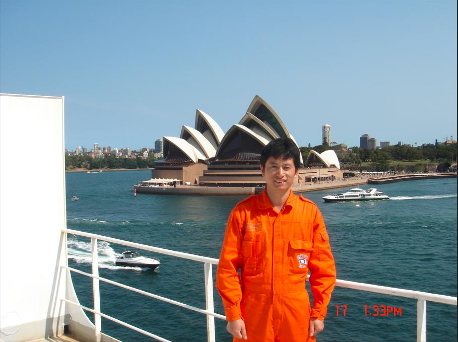 Years on the ship: when I was the third mate, I looked forward to ...